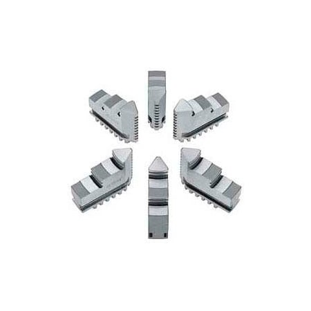 Bison Usa Bison Hard Solid ID Jaws for 10" 6-Jaw Scroll Chuck, 6 Piece ...